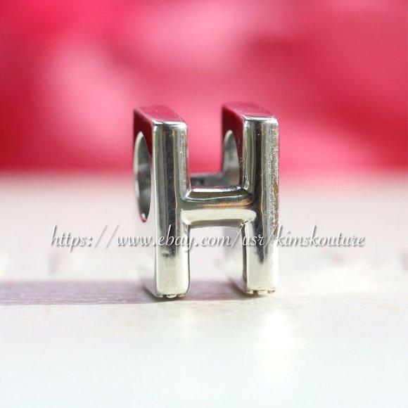 Pandora | Jewelry | Pandora Letter H Alphabet Reversible Charm 797462 ...